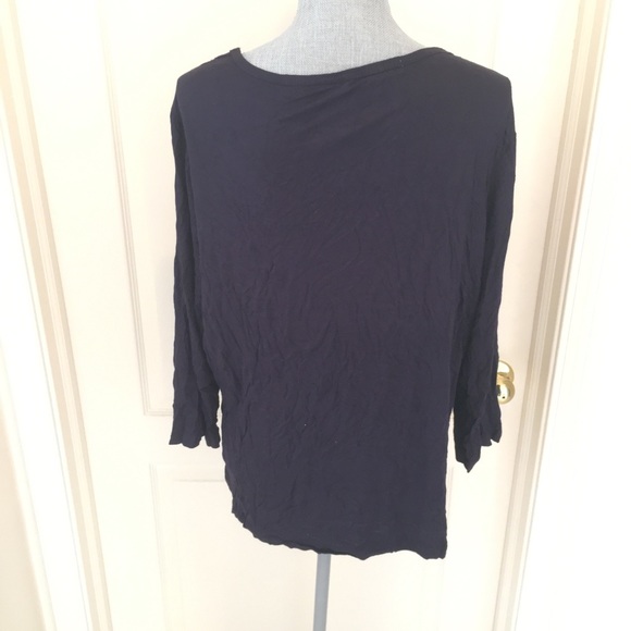 Ellen Tracy | Tops | Blue Embellished Ellen Tracy Top 3x | Poshmark